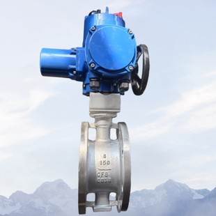 智能调节电动蝶阀D941W-6P-配套KND-LQ系列电动执行器-上海科耐迪-阿里巴巴