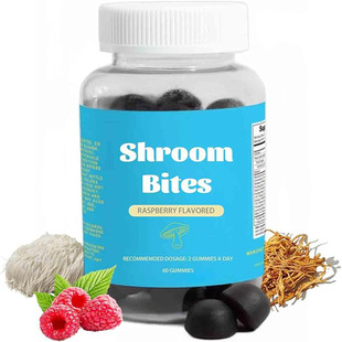 Shroombites Super Mushroom Gummies,10 合 1 蘑菇复合物-阿里巴巴