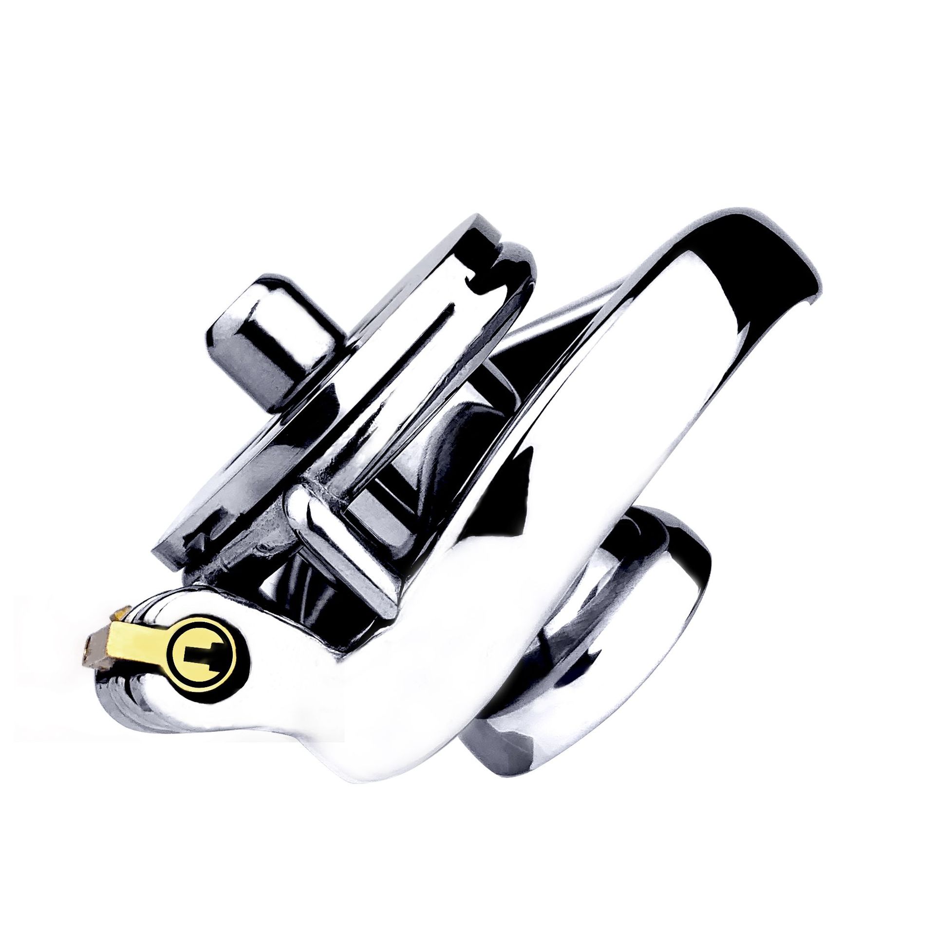 FRRK-402金属平板贞操锁负数CB锁搭配硅胶假阴茎可通水男性男用-阿里巴巴