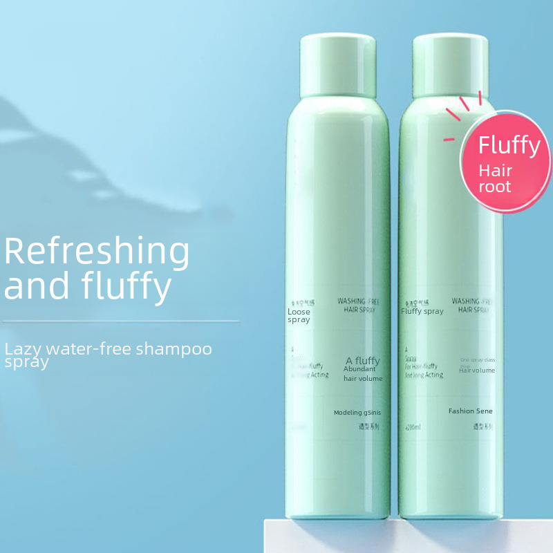 Dry Hair Spray Wash-Free Hair Spray Air Sense Fluffy Men's and Women's ...