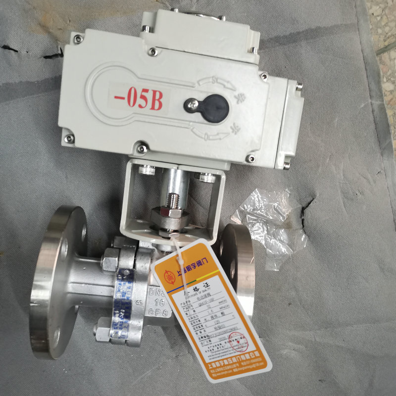 电动法兰不锈钢球阀Q941F-16P电动阀门高压耐高温切断蒸汽调节阀-阿里巴巴
