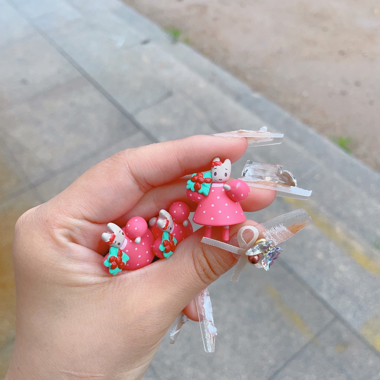 Jasmine Rabbit Sanrio Doll Gashapon Series Bulk Doll Pvc Material ...