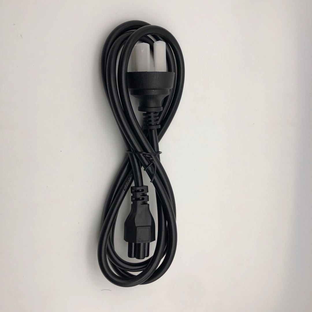 Factory direct 1.5 meters straight plum blossom three-hole power cord ...