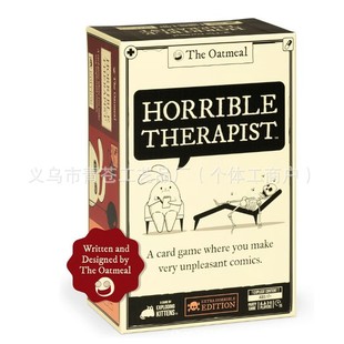 跨境新品Exploding Kittens Horrible Therapist治疗师卡牌-阿里巴巴