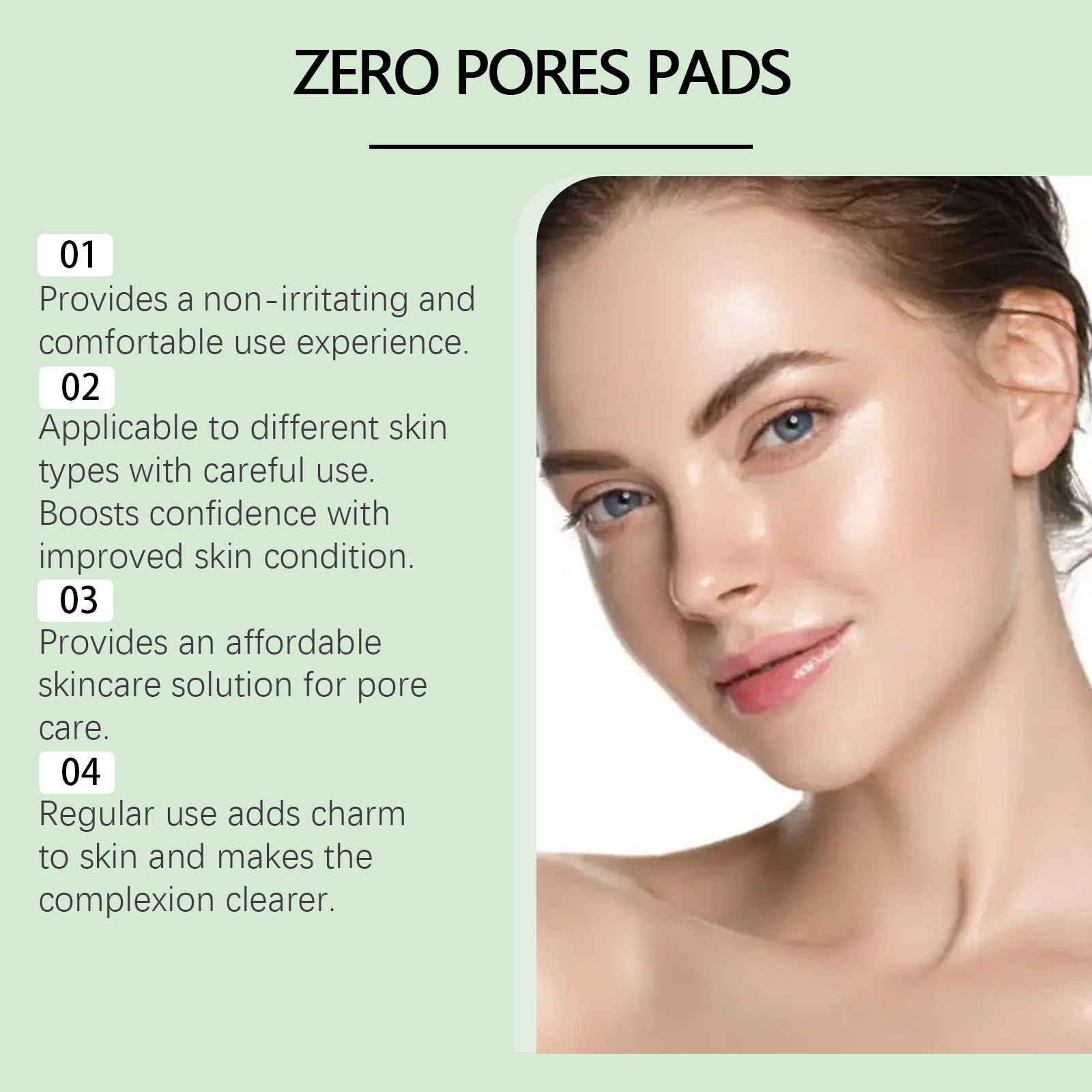 QUIA Zero Pore Pads面部清洁垫片 温和清洁舒适清爽肌肤毛孔保湿-阿里巴巴