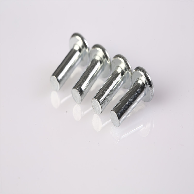 铆钉平头实心铁铆钉实心铁铆钉扁平头铆钉白锌平头实心温州铁铆钉-阿里巴巴