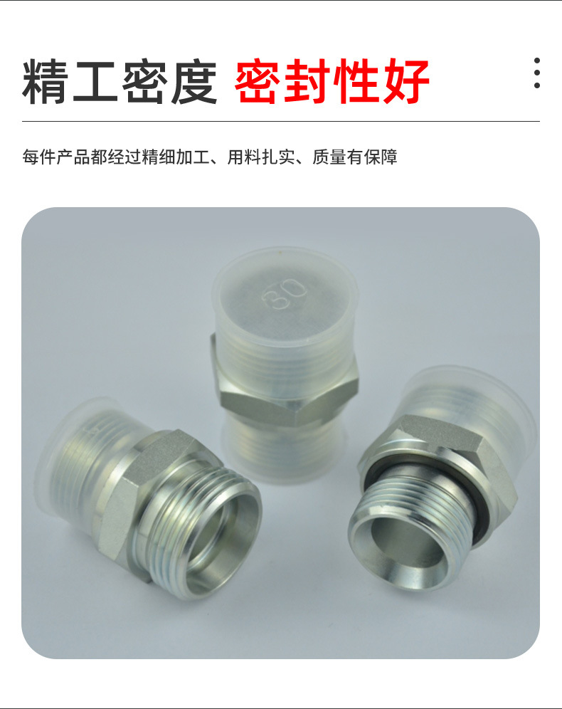 厂家供应DIN24度锥标准1CB-WD/1DB-WD系列直通卡套式硬管液压接头-阿里巴巴