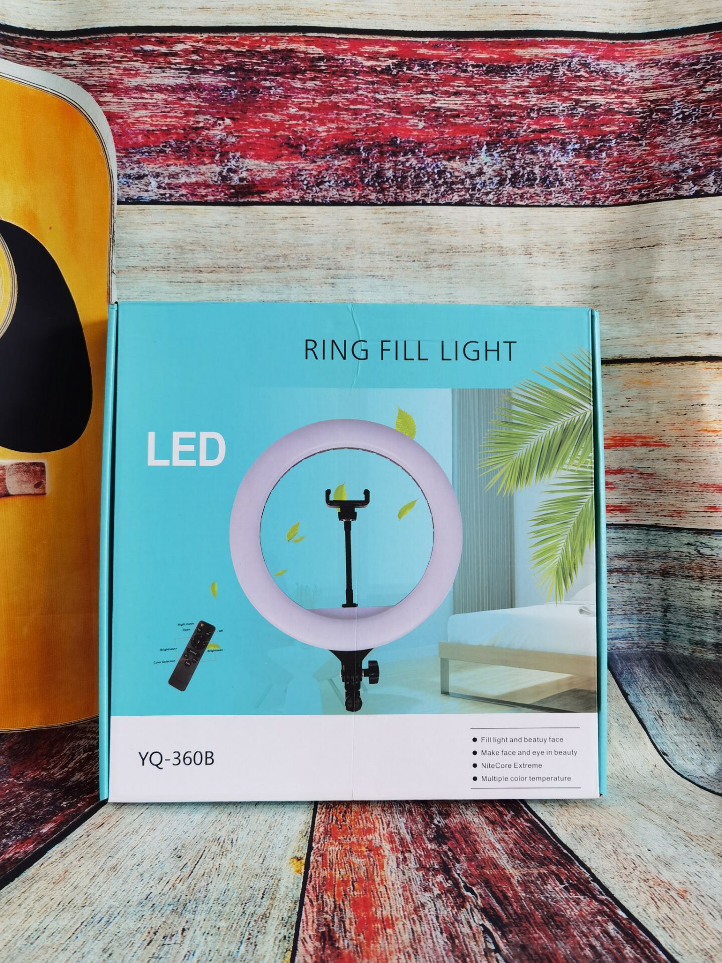 新款YQ360A手机直播支架补光灯YQ360B主播灯网红美颜灯LED环形灯-阿里巴巴