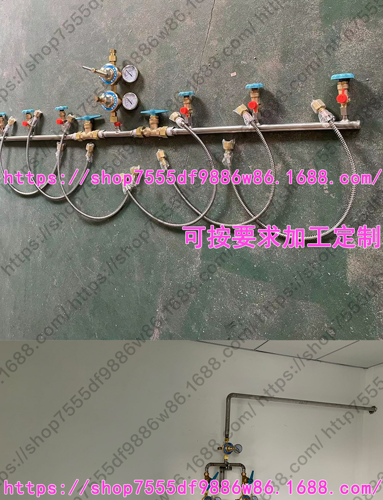 YQJ-11双极双表氮气氩气氢氧气体管道减压阀管路减压器全铜YQY-11-阿里巴巴