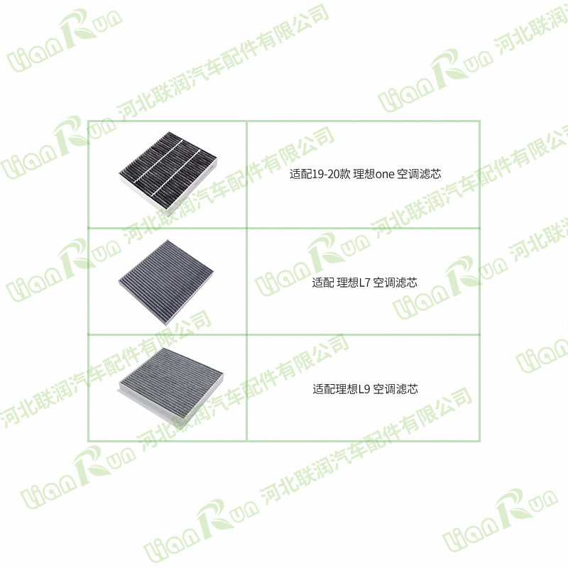 适用于理想空调滤芯 理想ONE/L7/L9空调滤清器格汽车过滤网配件-阿里巴巴
