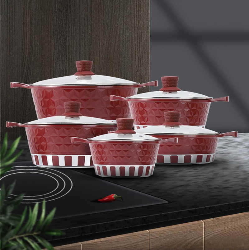 12pcs cookware set BHN 12件套不粘锅铝锅套装麦饭石压铸铝锅具-阿里巴巴