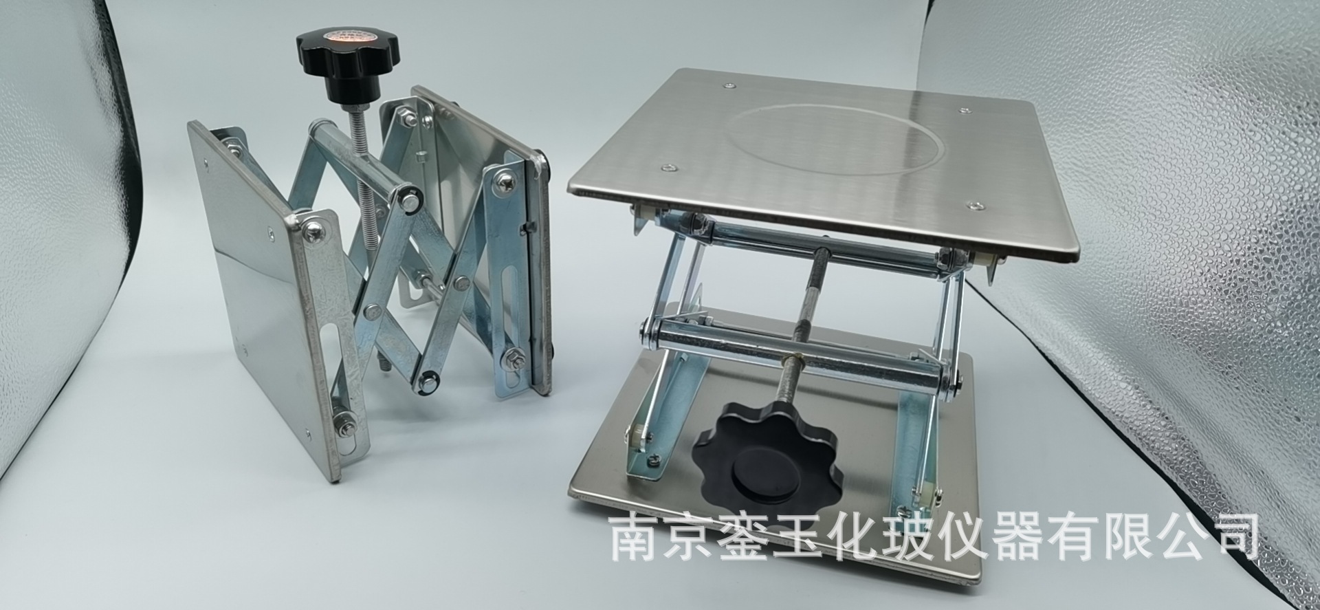 不锈钢实验室用手动升降台 不锈钢升降台耐高温多功能精密-阿里巴巴