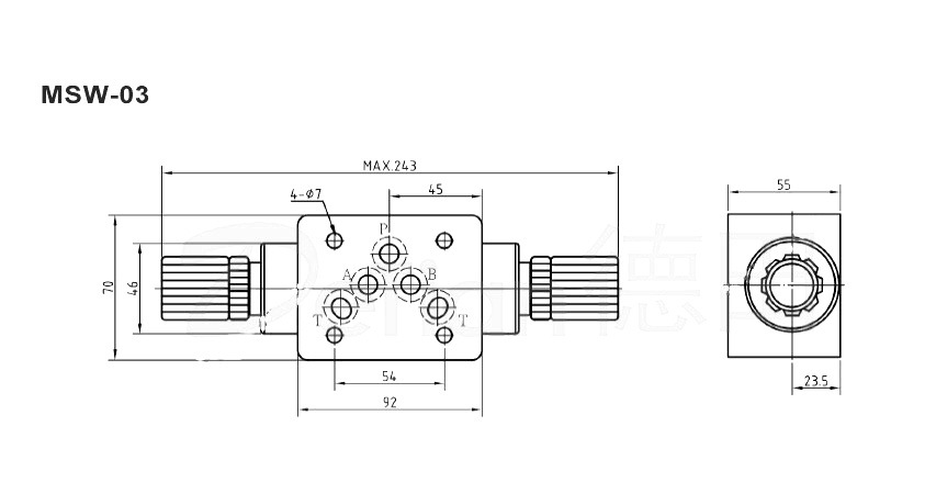 叠加式单向阀MSW-03-Y,MSW-04-Y,MSW-06-Y,MSB-04-Y,MSB-06-Y-阿里巴巴