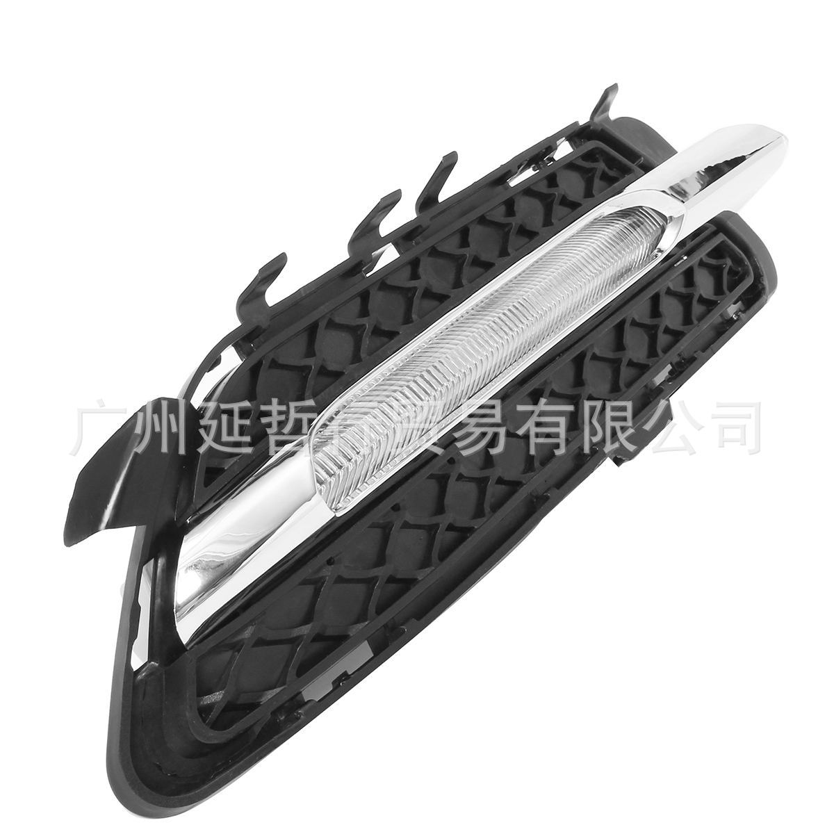 适用于奔驰W212日行灯E级E250 E300 E350前LED雾灯罩日行车灯饰条-阿里巴巴