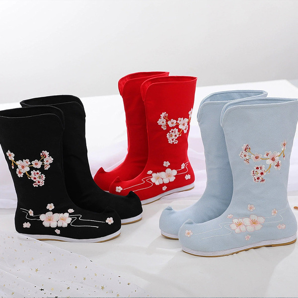 Ancient costume hanfu boots for men and women with hanfu shoes Fairy ...