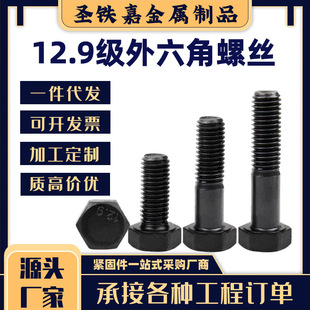 12.9级高强度外六角螺栓GB5782/GB5783高强度高性能厂家直供-阿里巴巴