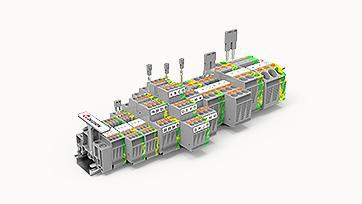 DSKK2.5 直插式导轨端子 接线端子 双层接线端子-阿里巴巴