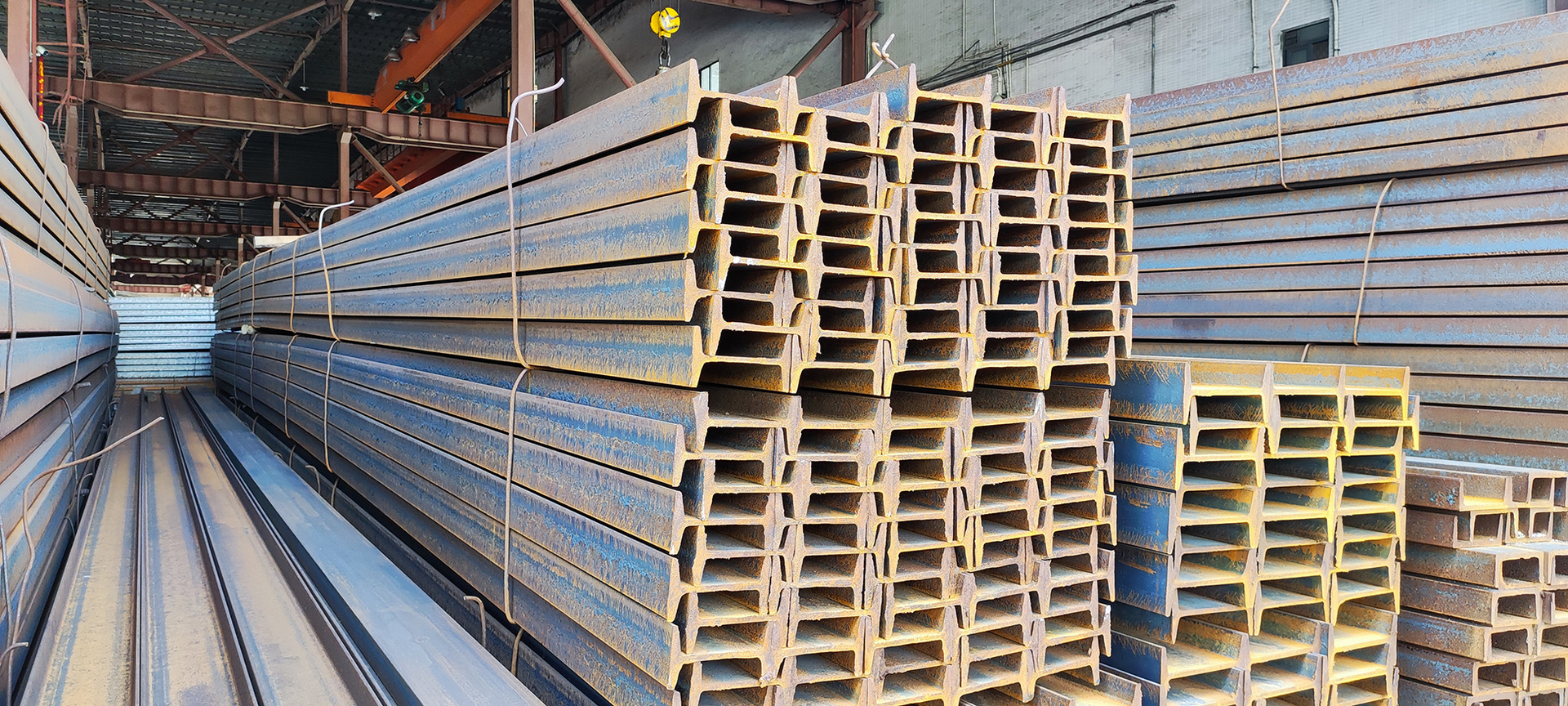 厂家直供工字钢 热轧工字钢 房梁承重钢结构Q235工字钢 规格齐全-阿里巴巴