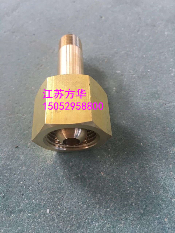 W21.8RH气瓶钢瓶转换接头 减压器进气螺母螺帽螺杆M14*1.5 NPT1/4-阿里巴巴