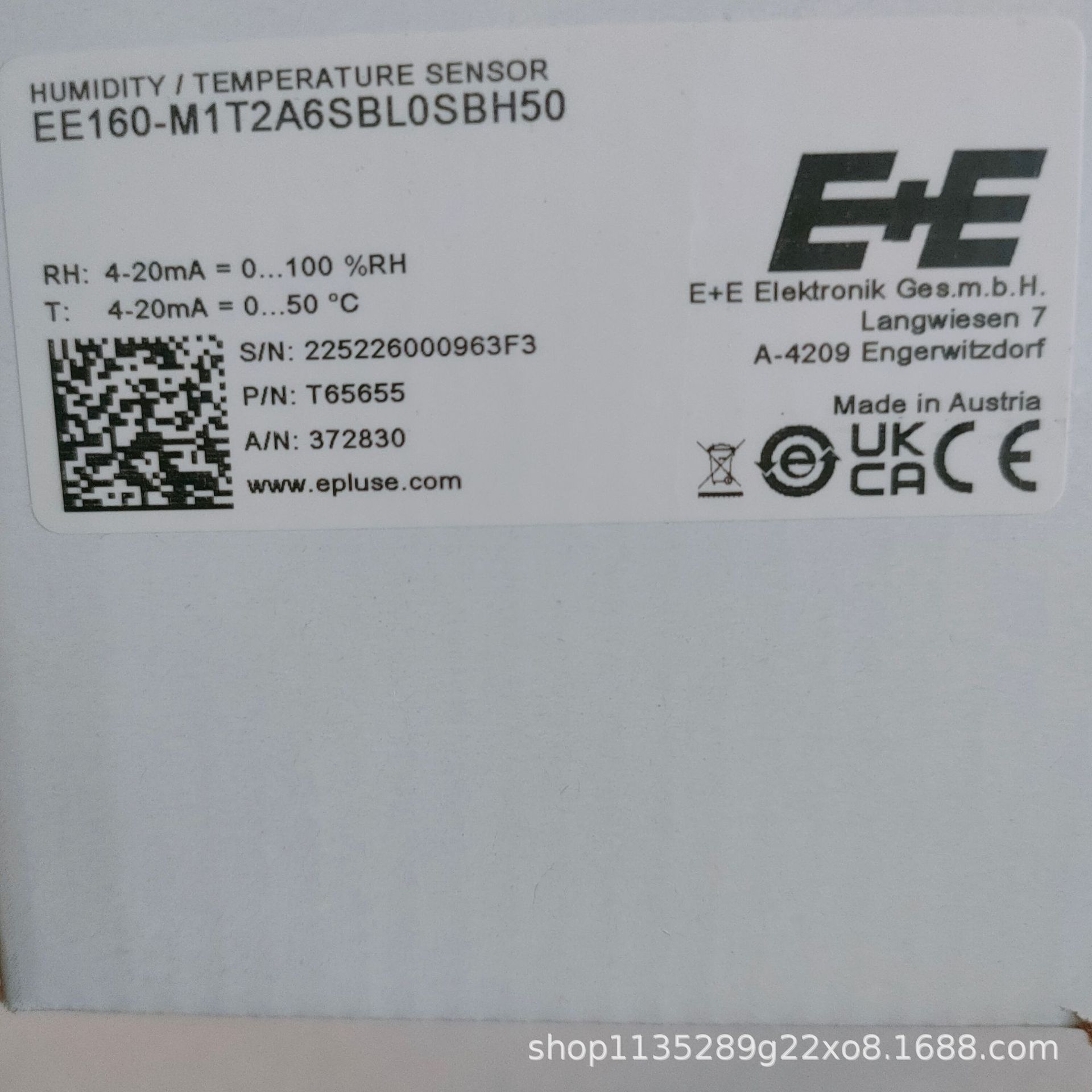 奥地利E+E温湿度传感器 EE160-M1T2A6SBL0SBH50-阿里巴巴