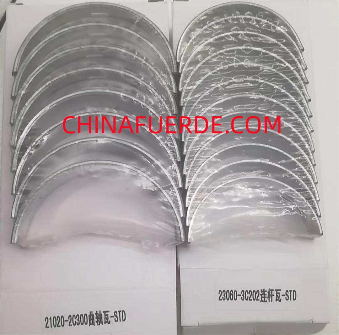 跨境厂价适用现代起亚3.3L-3.8L V6 DOHC 24V 21020-3C410 曲轴瓦-阿里巴巴