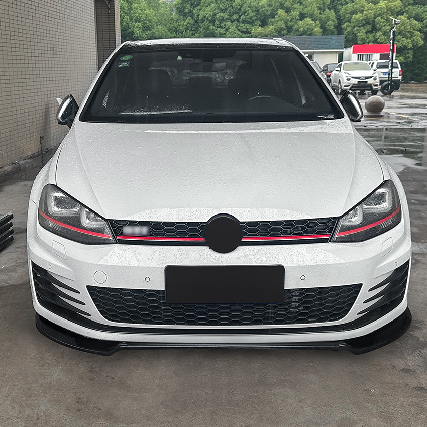 适用大众高尔夫7 高7 Golf MK7 GTI R Rline前杠前唇前铲外饰改装-阿里巴巴