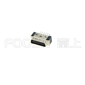 FOOSN 26P连接器,同3M 10326-52F0-008,SCSI 26P卡钩按键式插头-阿里巴巴