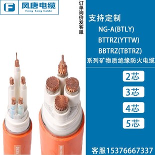 电缆线厂家4 5芯6 10 16 25 35平方NG-A(BTLY)矿物质绝缘防火电缆-阿里巴巴
