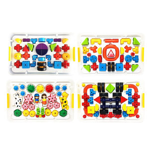 DDQ BLOCK 磁力积木专注力提升磁性片公主王子玩具-阿里巴巴