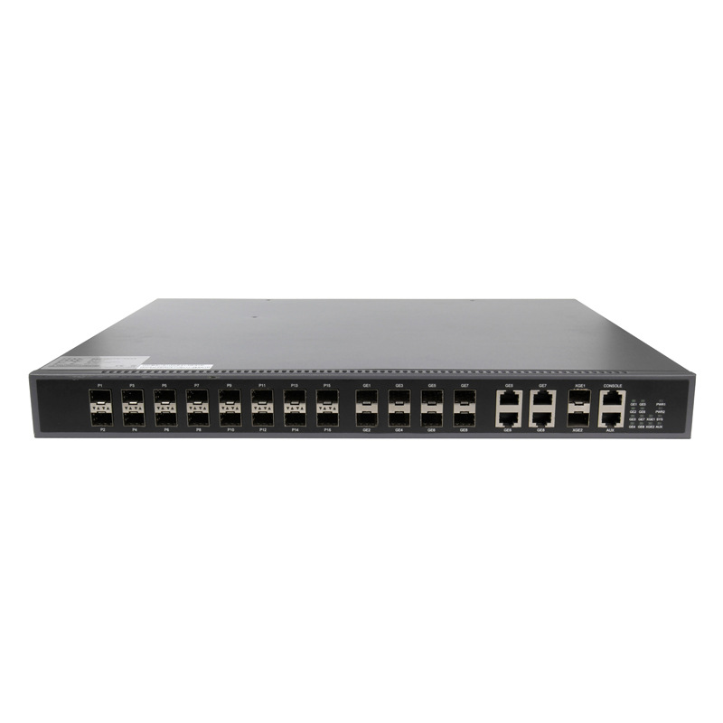小型机架式16PON口GPON OLT安防监控即插即用万兆web管理全面兼容-阿里巴巴