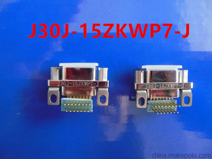J30J-15ZK 矩形连接器 J30J-15ZKW-J J30J-15ZKWP7-J 15芯插座-阿里巴巴