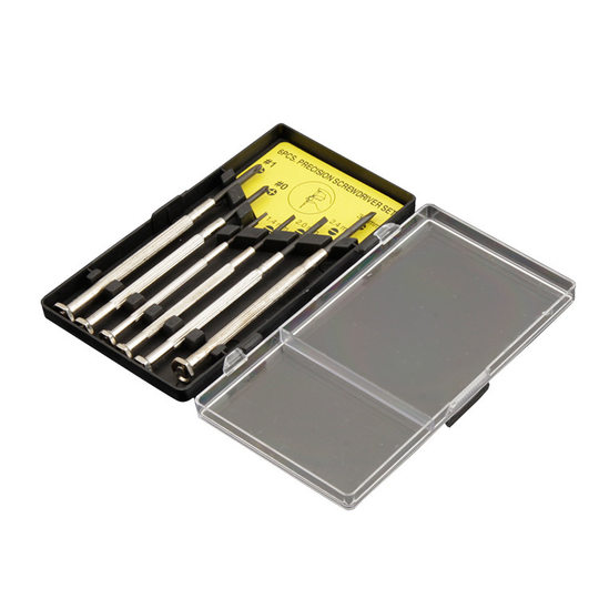 Dismantling and Assembling clock screwdriver set star batch head ...