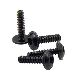 厂家碳钢黑锌螺丝PT牙梅花槽盘头带介螺丝WN1411螺丝PT牙自攻螺丝-阿里巴巴