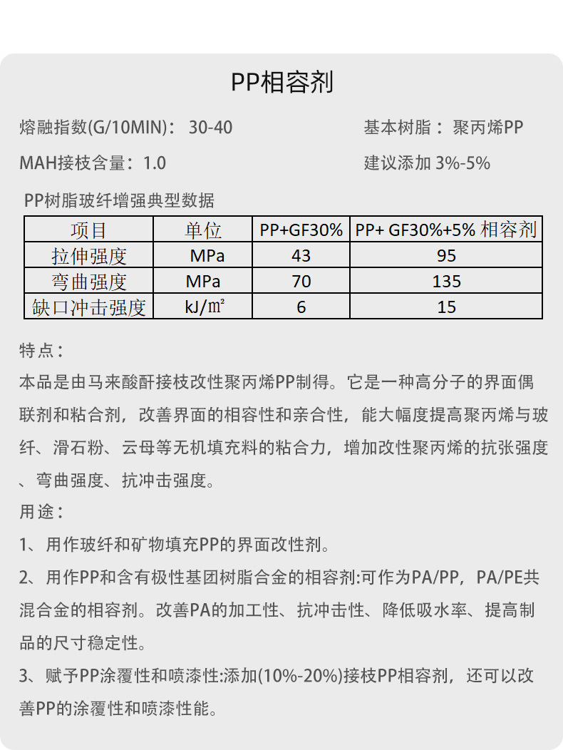 马来酸酐接枝PP PE POE SEBS EVA改性剂PA ABS/PC合金相容增韧剂-阿里巴巴