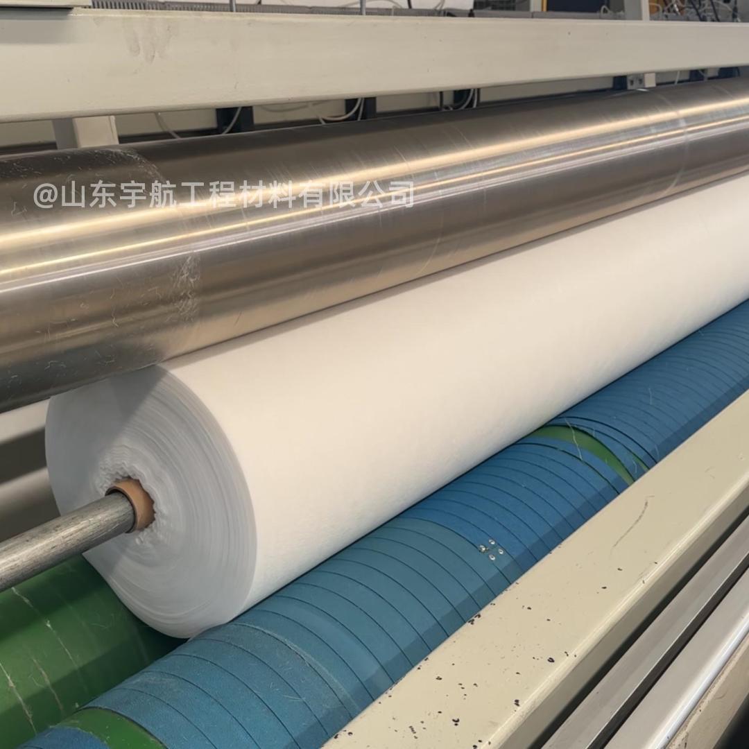 聚酯无纺长丝土工布 200g-600g白色仿针刺非织造 聚酯长丝土工布-阿里巴巴