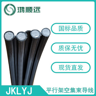 架空集束电缆 BS1-JKLYJ 2*10 16 25 4*16 25 35 50平行集束导线-阿里巴巴