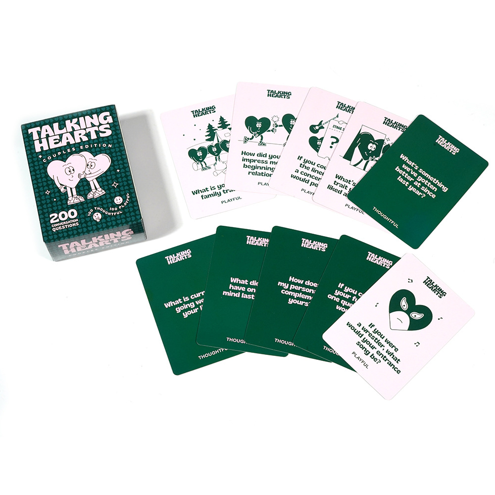 英文Talking hearts couples edition 用心交谈会说话的情侣版卡-阿里巴巴