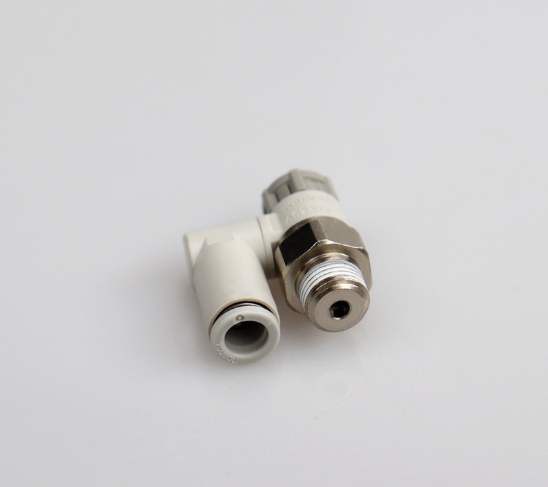 原装正品优铂利YOUBOLI万向型调节速度流量控制阀AS1301F-M5-06A-阿里巴巴