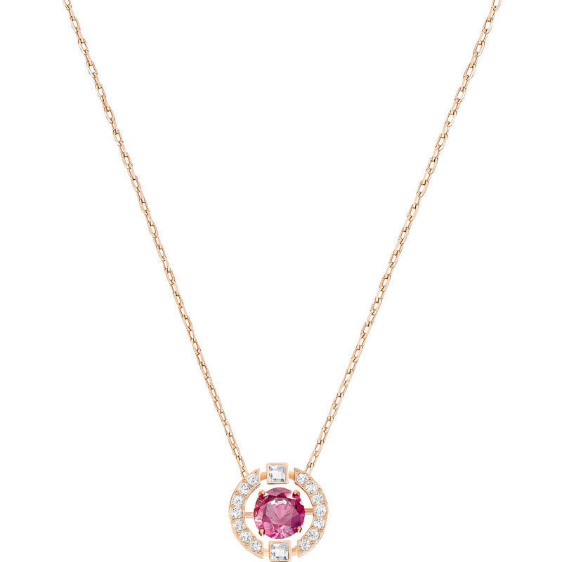 新品 施家 灵动跳动的心项链 耀动的心跃动圆形吊坠项链送女友-阿里巴巴