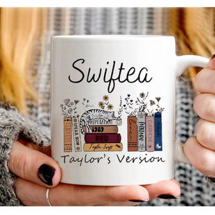 Taylor Swift 书Book猫陶瓷马克杯子咖啡水杯Swiftea泰勒斯威夫特-阿里巴巴