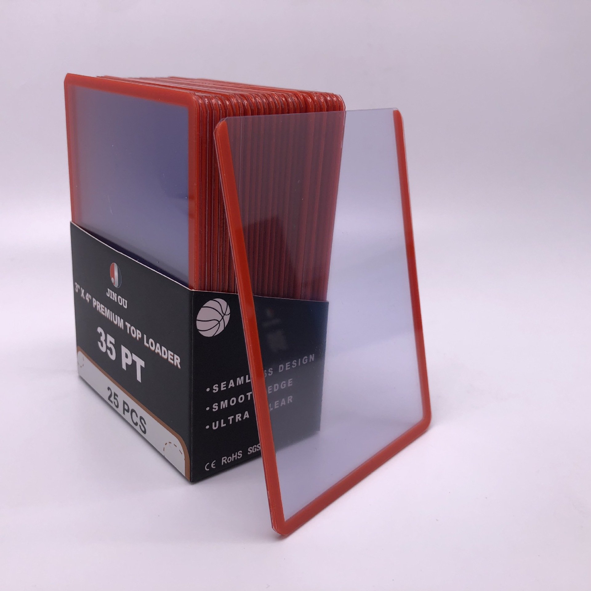 35pt-360pt彩色红色硬胶套卡片袋硬质保护套球星卡套万智牌卡夹-阿里巴巴