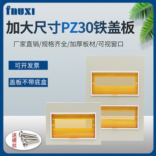 PZ30配电箱盖板12/15/18/20回路空开面板强电布线终端箱大型盖子-阿里巴巴