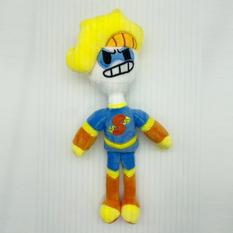 跨境新品Bryson and Ham Plushie黄头发超级布莱森毛绒玩具公仔-阿里巴巴