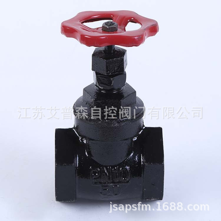 Z15T-10铸铁手动式螺纹闸阀 DN15-DN100铸铁螺纹闸阀-阿里巴巴