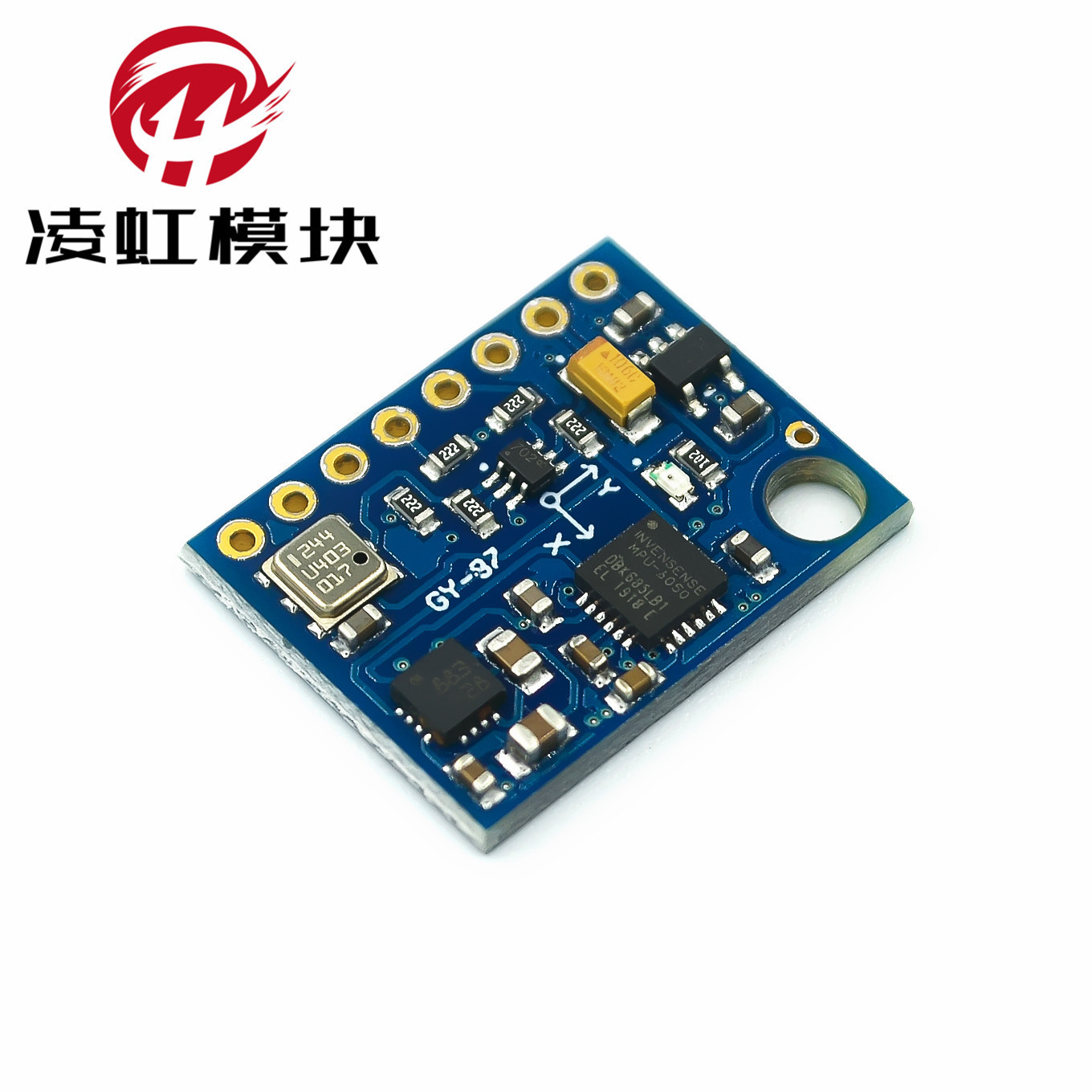 GY-87 10DOF MPU6050 HMC5883L QMC5883 BMP180 传感器模块-阿里巴巴