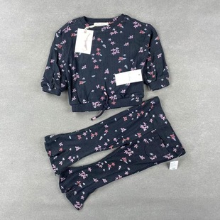 JESSICASIMPSON原单女宝宝两件套直播网销童装批发baby 2pc set-阿里巴巴