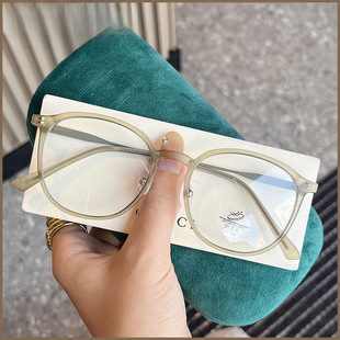 新款TR90复古素颜防蓝光平光镜女 韩版ins小框个性学生近视眼镜架-阿里巴巴