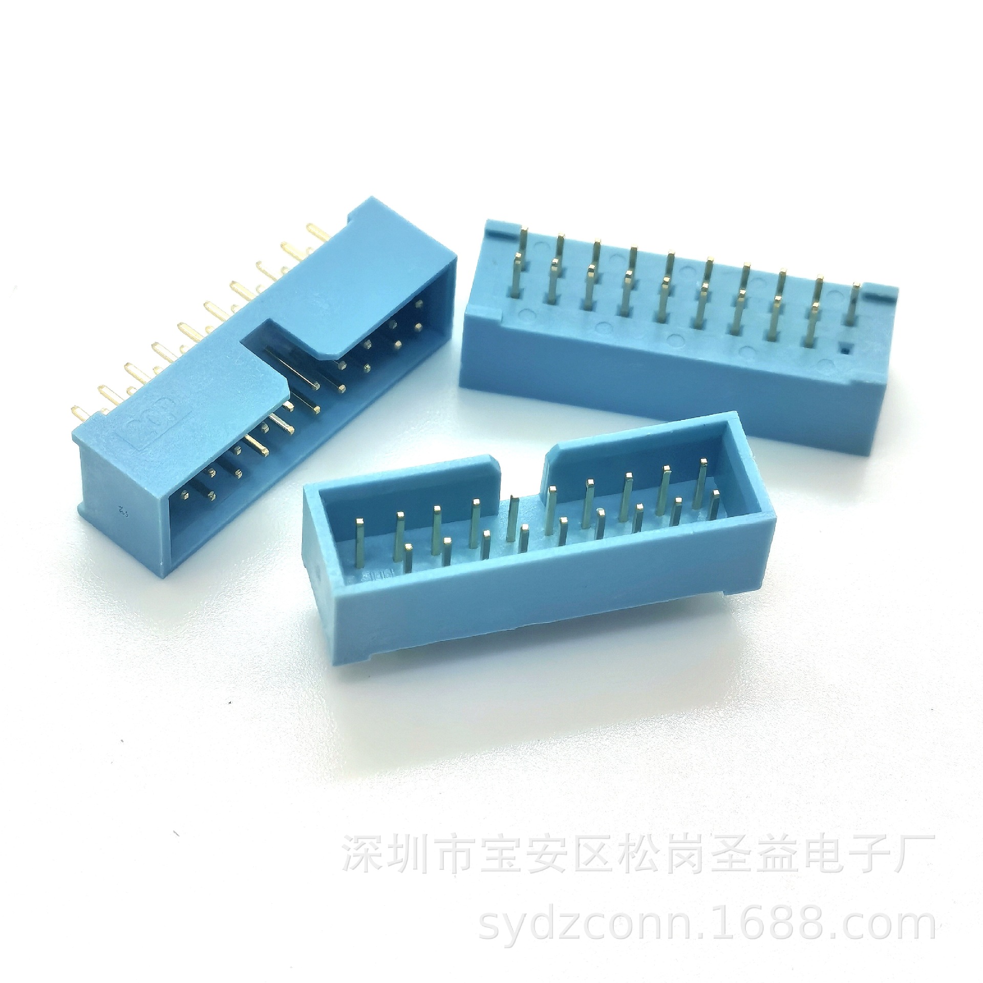 USB3.0 IDC 19P公头180度直插DIP立式插板 idc连接器20P公座/母座-阿里巴巴