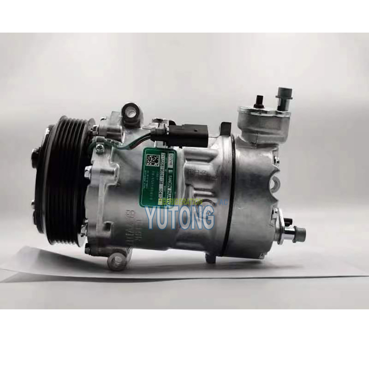 适用于SANDEN 7V16大众新朗逸汽车空调压缩机180820803C-阿里巴巴