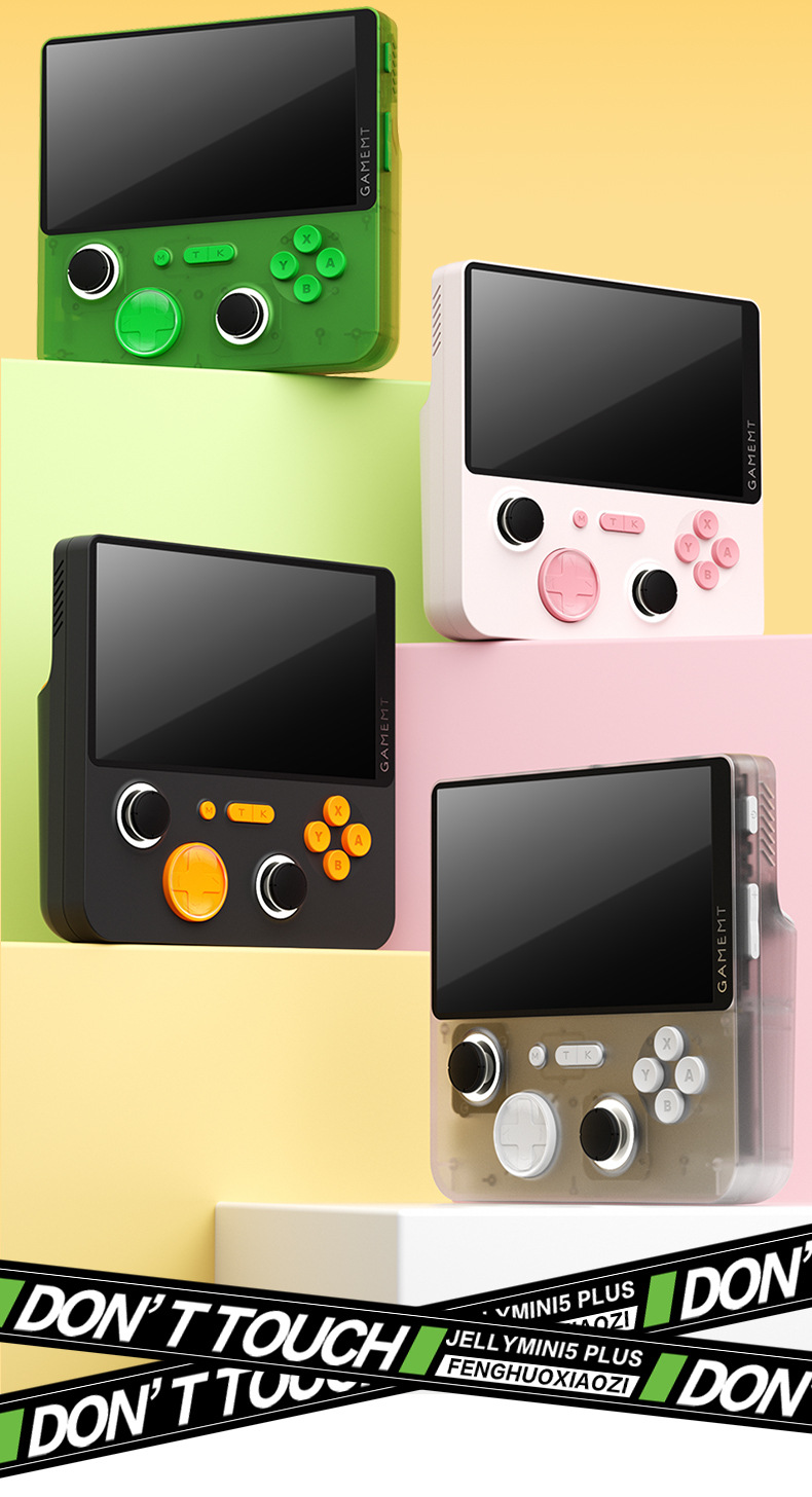 跨境E5Plus掌机安卓双系统2+16GB复古联网WIFI游戏机5寸大屏街机-阿里巴巴